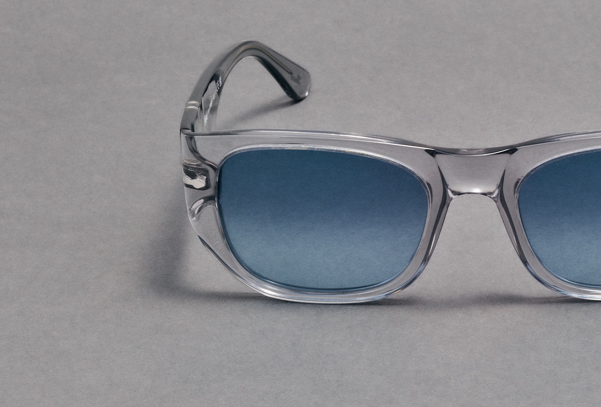 Persol PO3292S Sunglasses in Transparent Grey | Persol® Persol Sweden